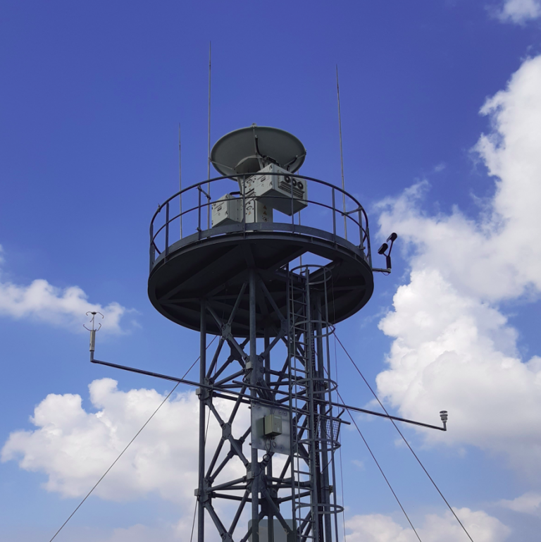 Installation of new measurement devices on radar platform – HM&Co